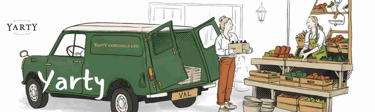 Yarty Brittisk super premium hantverks-vinäger från UK